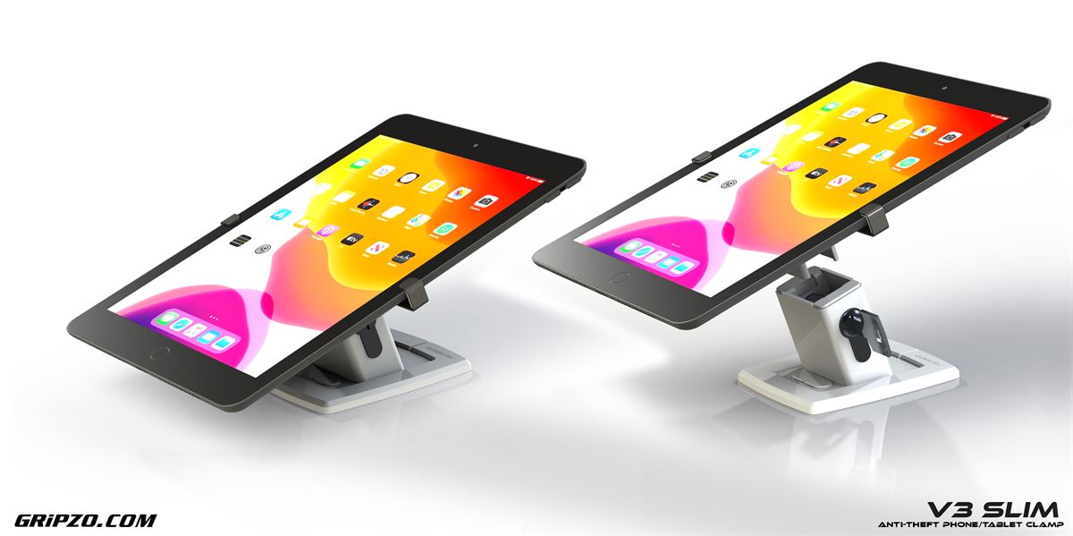 GRiPZO introduces the new V3 security bracket for phones and tablets